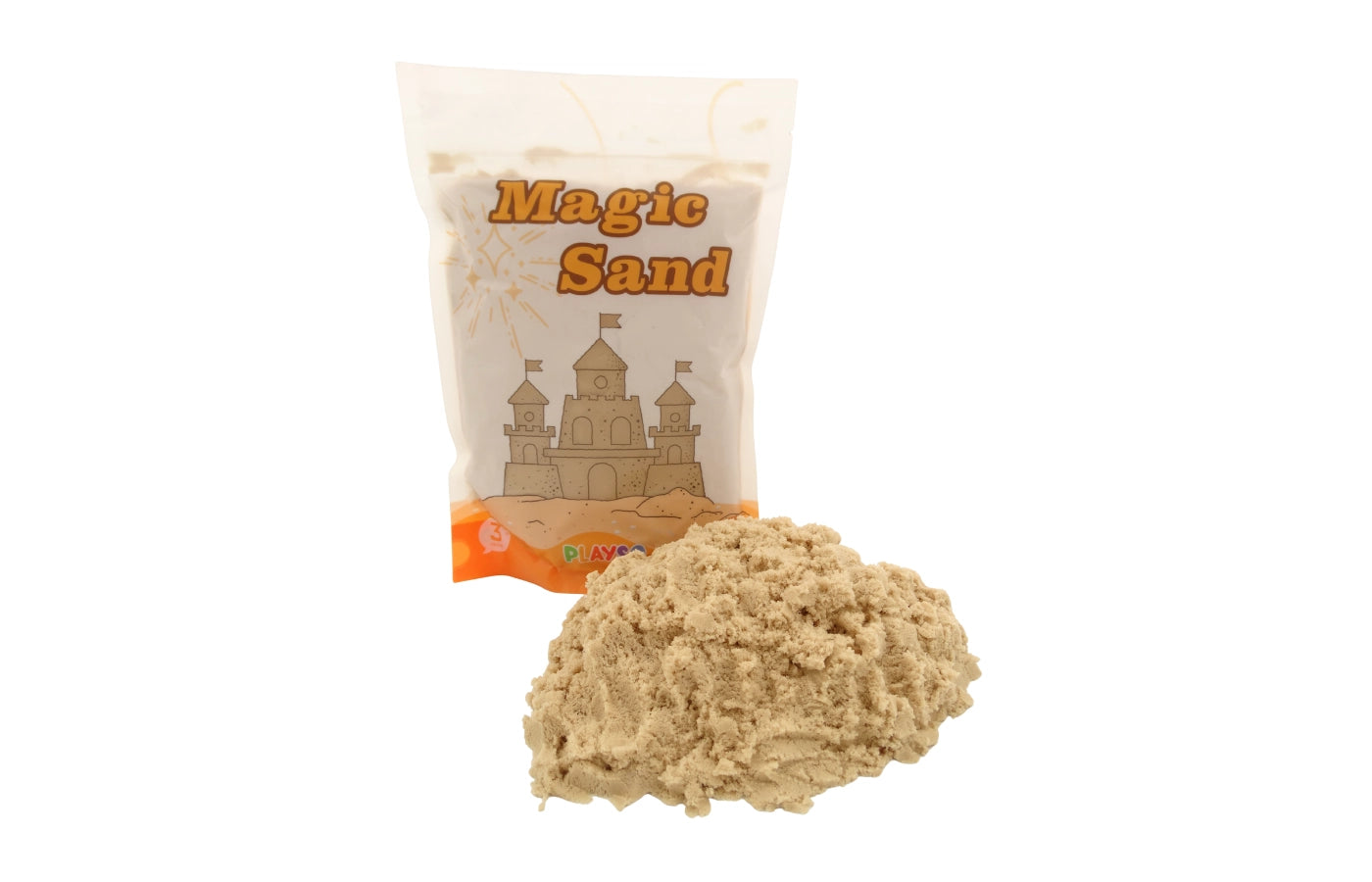 Playso Magic Sand 1kg Natural – Natuurlijkleuk | Sensorisch | Educatief ...